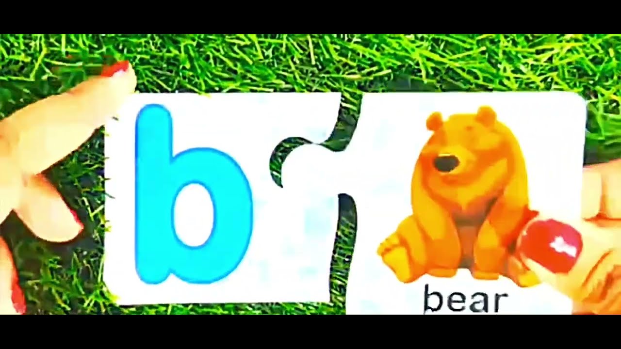 Learn ABCD with Fun Puzzle Cards | Kids Educational Video - YouTube