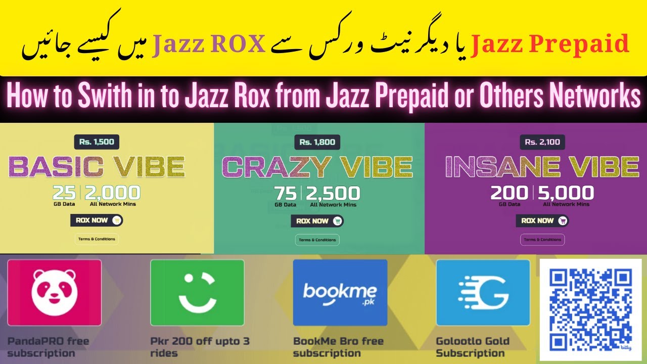 Jazz Prepaid aur Postpaid se Jazz Rox mein Switch karein - Naya Rox ...