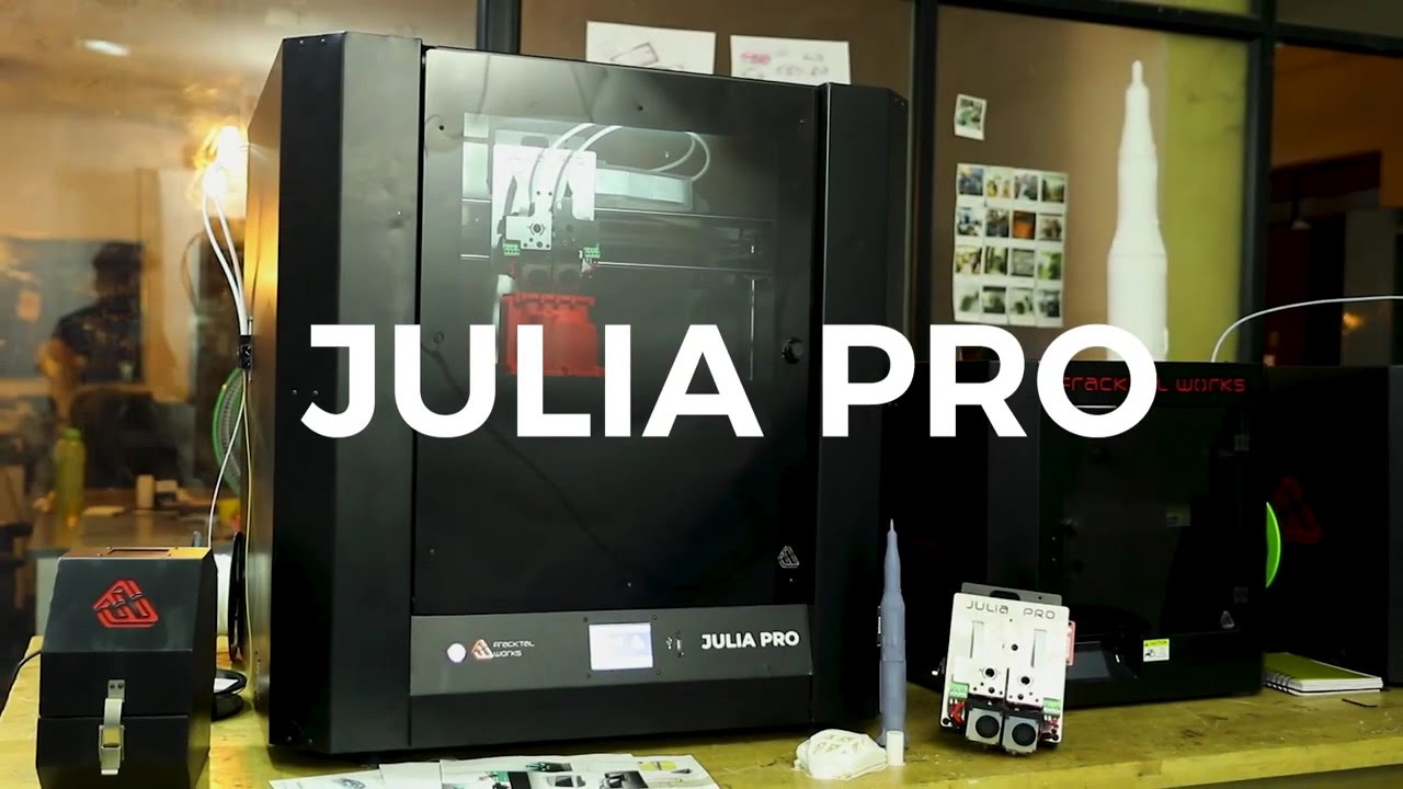 Julia Pro Professional 3D Printer for the enterprise - YouTube