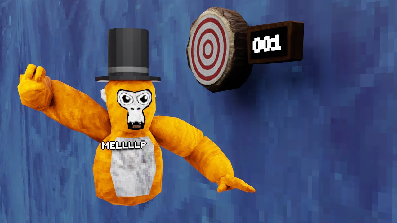 Tutorial on how to get onto the target in Mountains gorilla tag - YouTube