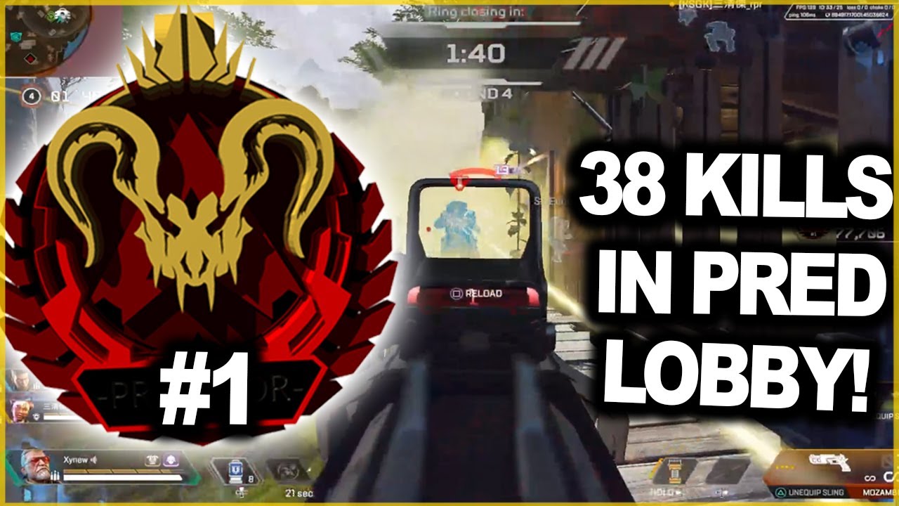 APEX RANK #1 dominates The Entire lobby With New Character (Ballistic ...