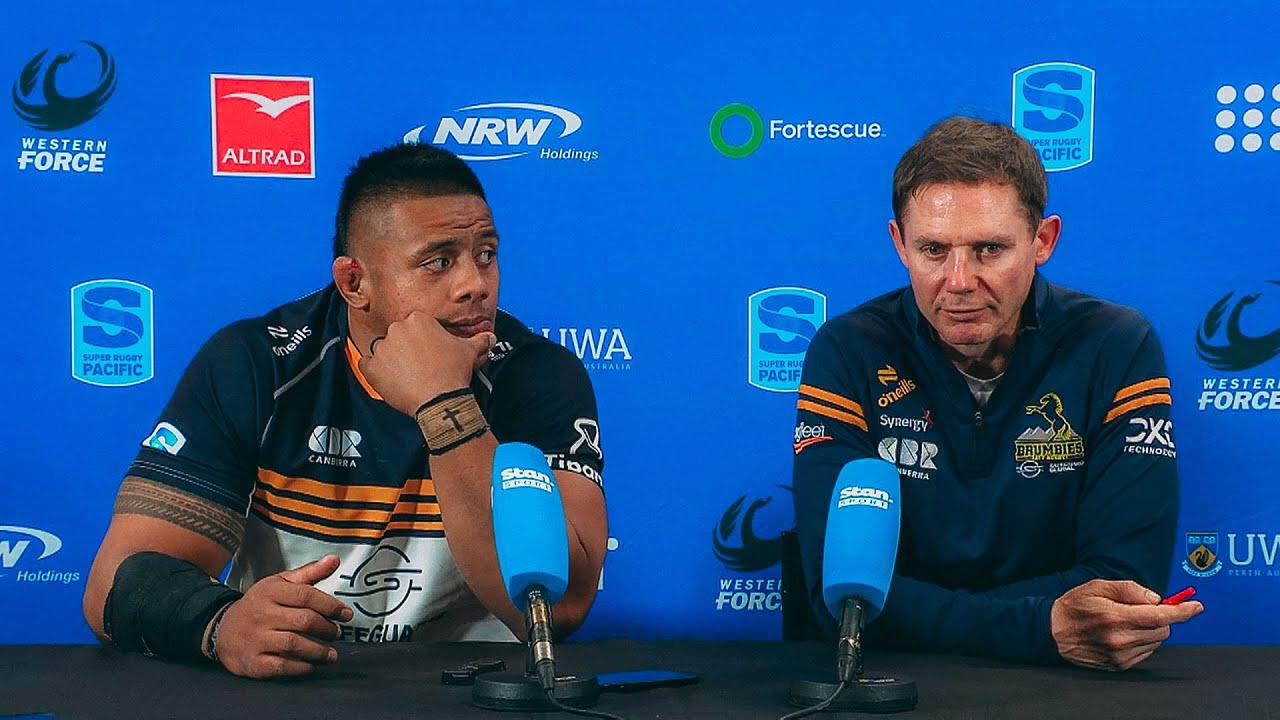 Press Conference: Round 15 v Western Force - YouTube