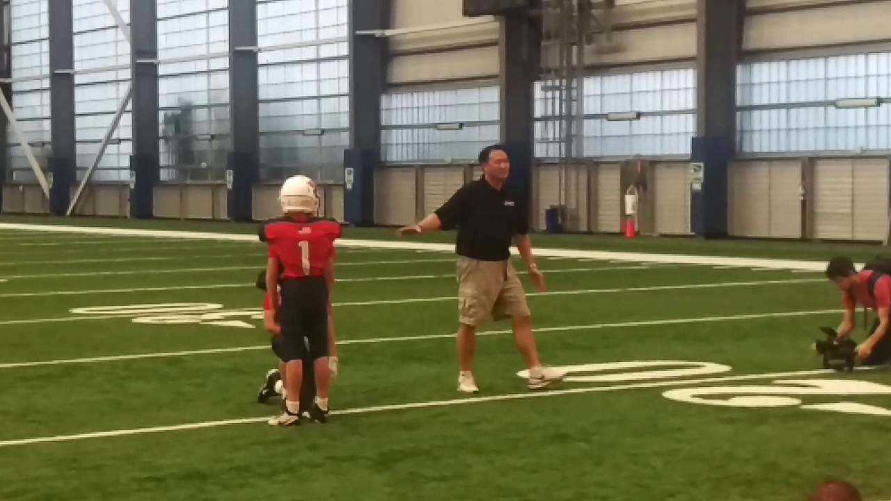 Youth Hawk Roll Tackle - YouTube