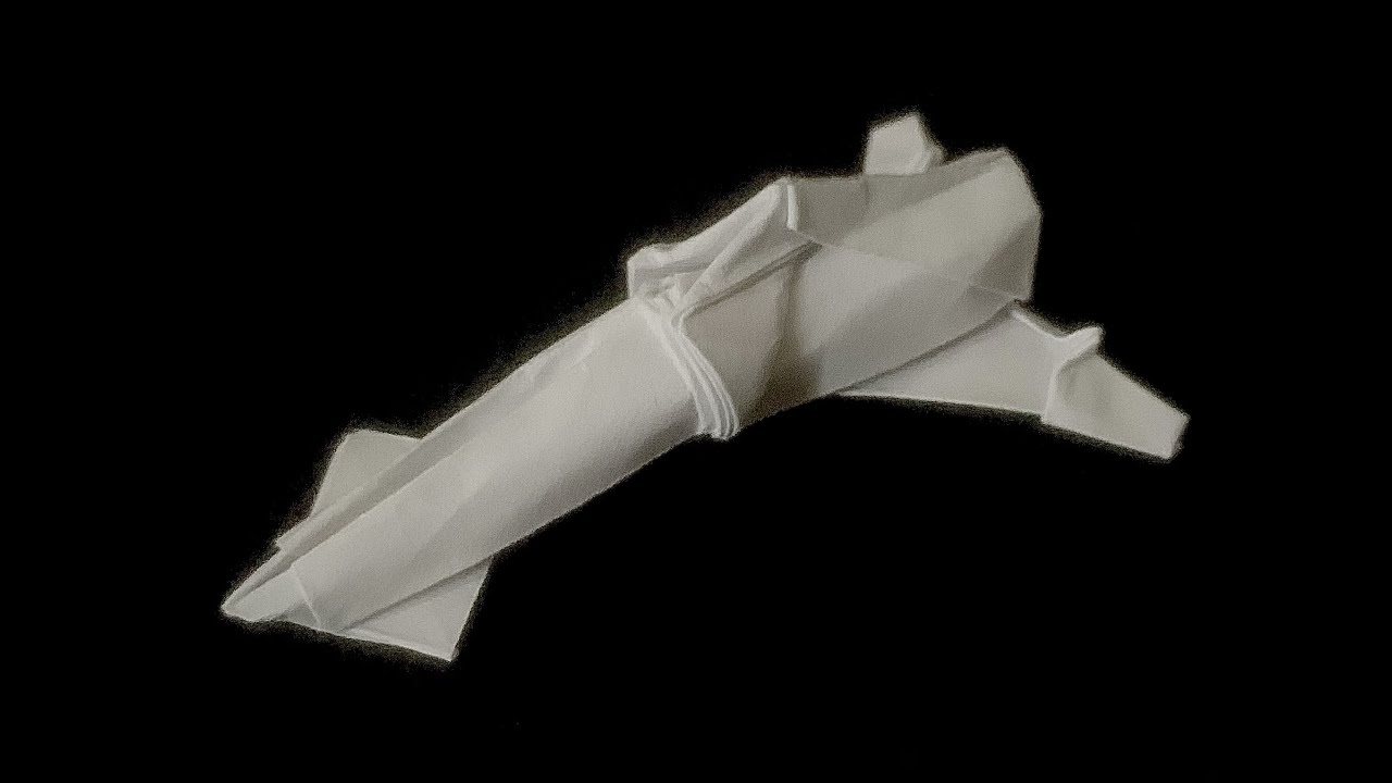 origami kyushu J7W shinden - YouTube