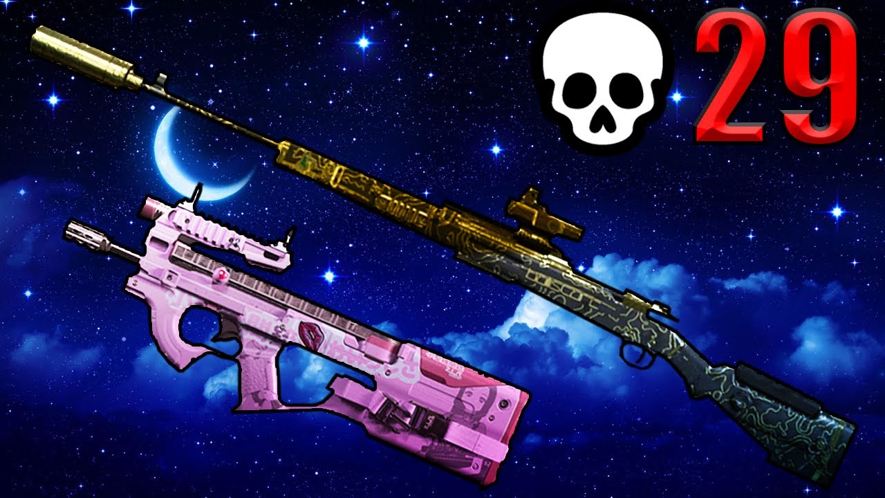 NEW KAR98 & P90 LOADOUT in WARZONE! DROPPING 25+! - YouTube