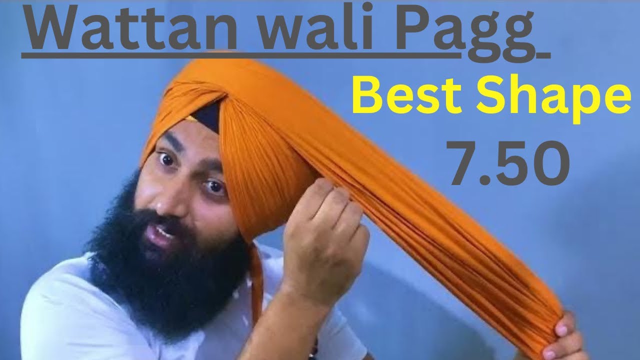 Wattan wali pagg 😍Turban Tutorial🏝️Pagg 🏝️Wattan wali pagg how to tie ...