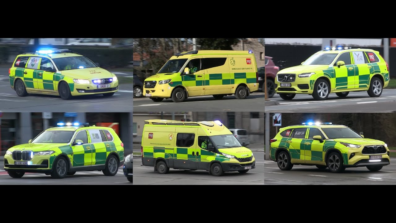 [Collection] Belgian Ambulances & EMS in emergency #6 - YouTube
