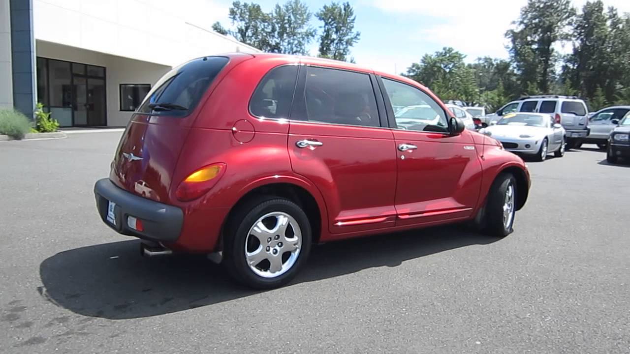 2001 Chrysler PT Cruiser, Red - STOCK# 6319A - Walk around - YouTube