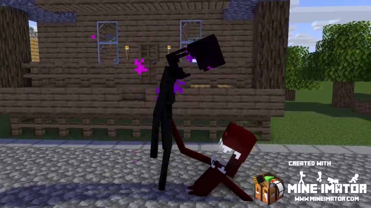 Enderman vs anomaly 1000 - YouTube