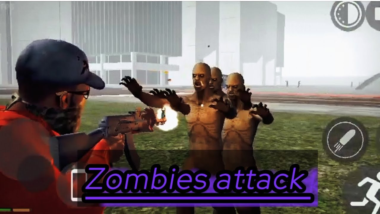 Zombies attack in city full video - YouTube
