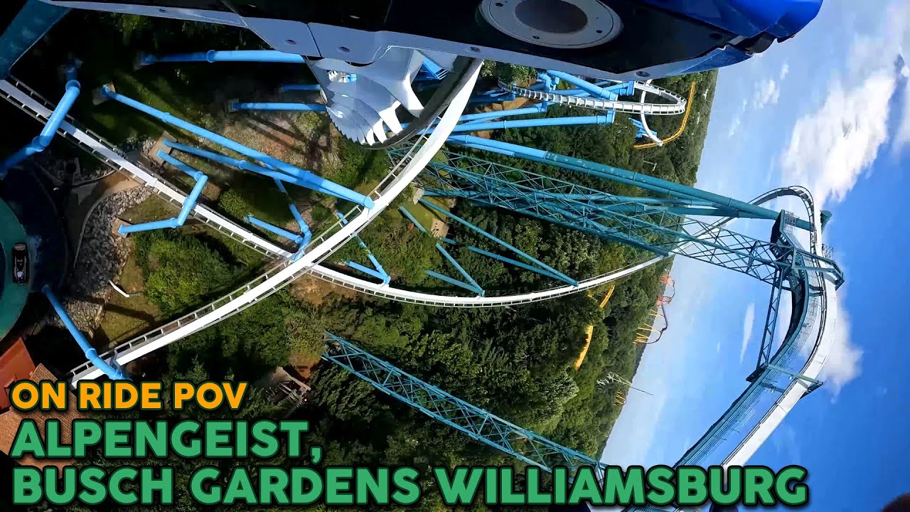 Alpengeist | On Ride POV | Busch Gardens Williamsburg - YouTube