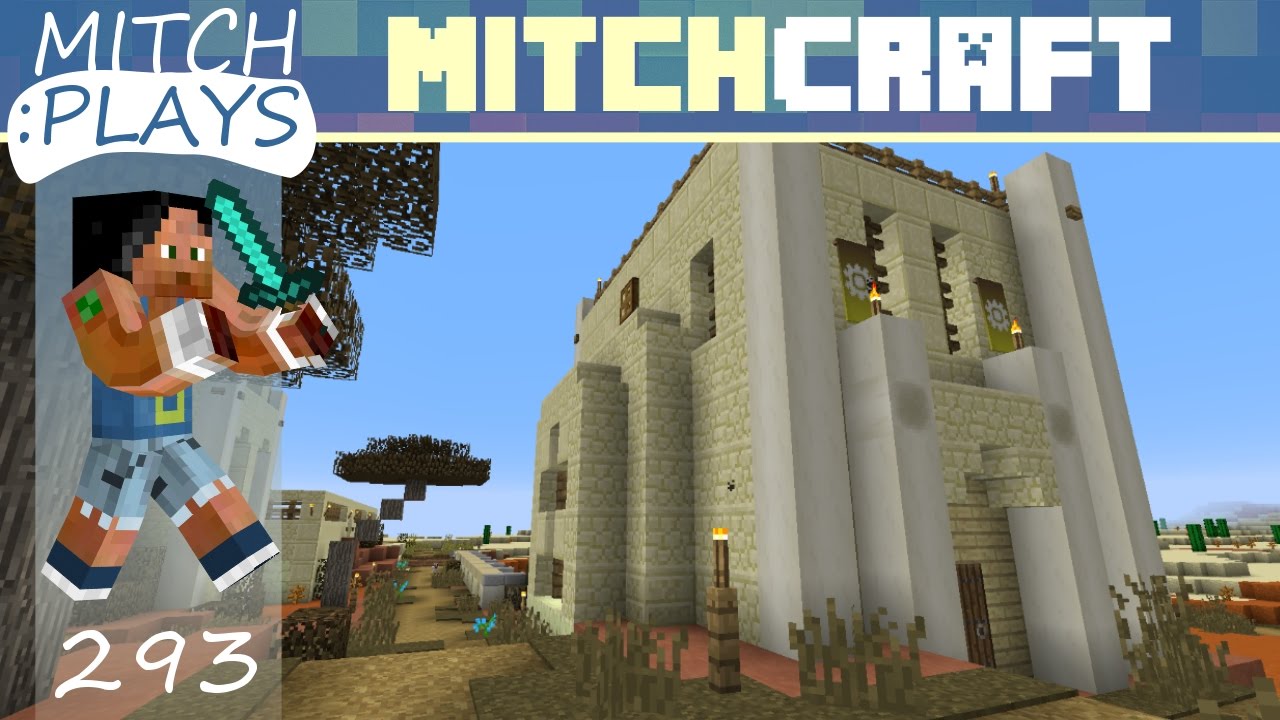 Sandstone Church - Mitch Plays Minecraft - Ep 293 - YouTube