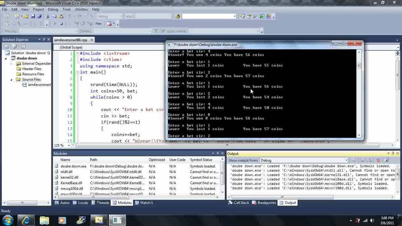 Add-On(1) Lesson 26: Double down strategy - YouTube