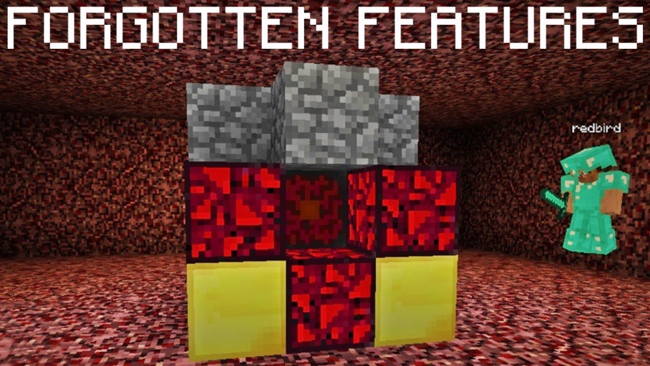 Rare and Forgotten Stuff in Old Minecraft (2) - YouTube