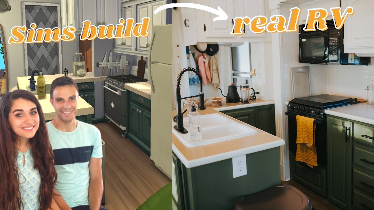 Reacting to our RV Renovation that we built in the Sims 4! | Fifth ...