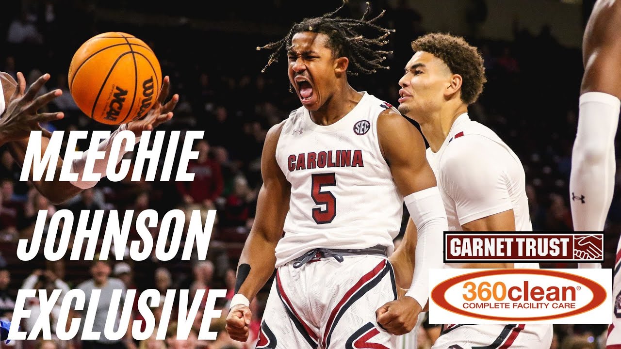 Meechie Johnson Exclusive | Gamecock MBB - YouTube