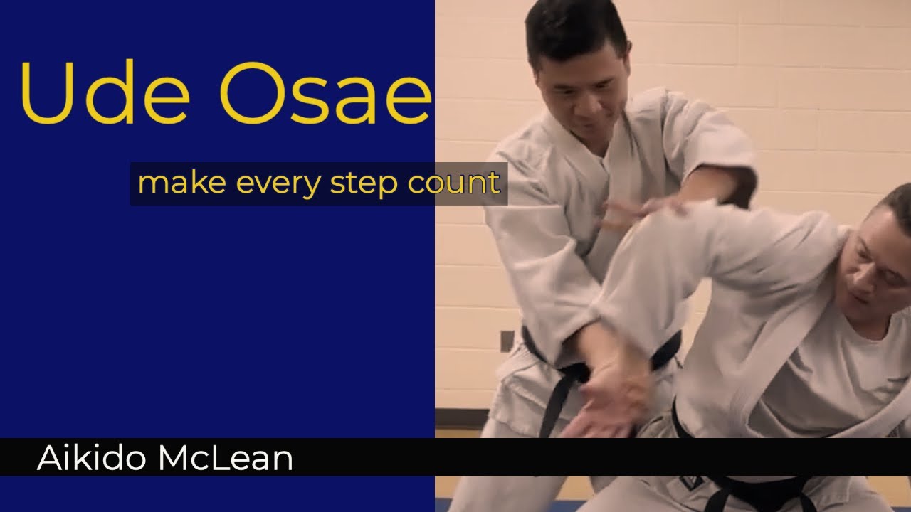 Aikido McLean: Technique, Ude Osae Omote & Ura, make every step count ...