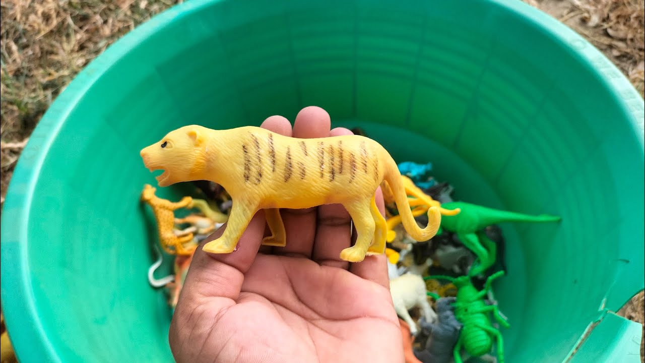 Plastic Wild Animals Toys Unboxing Order Flipkart Lion, Tiger, Leopard ...
