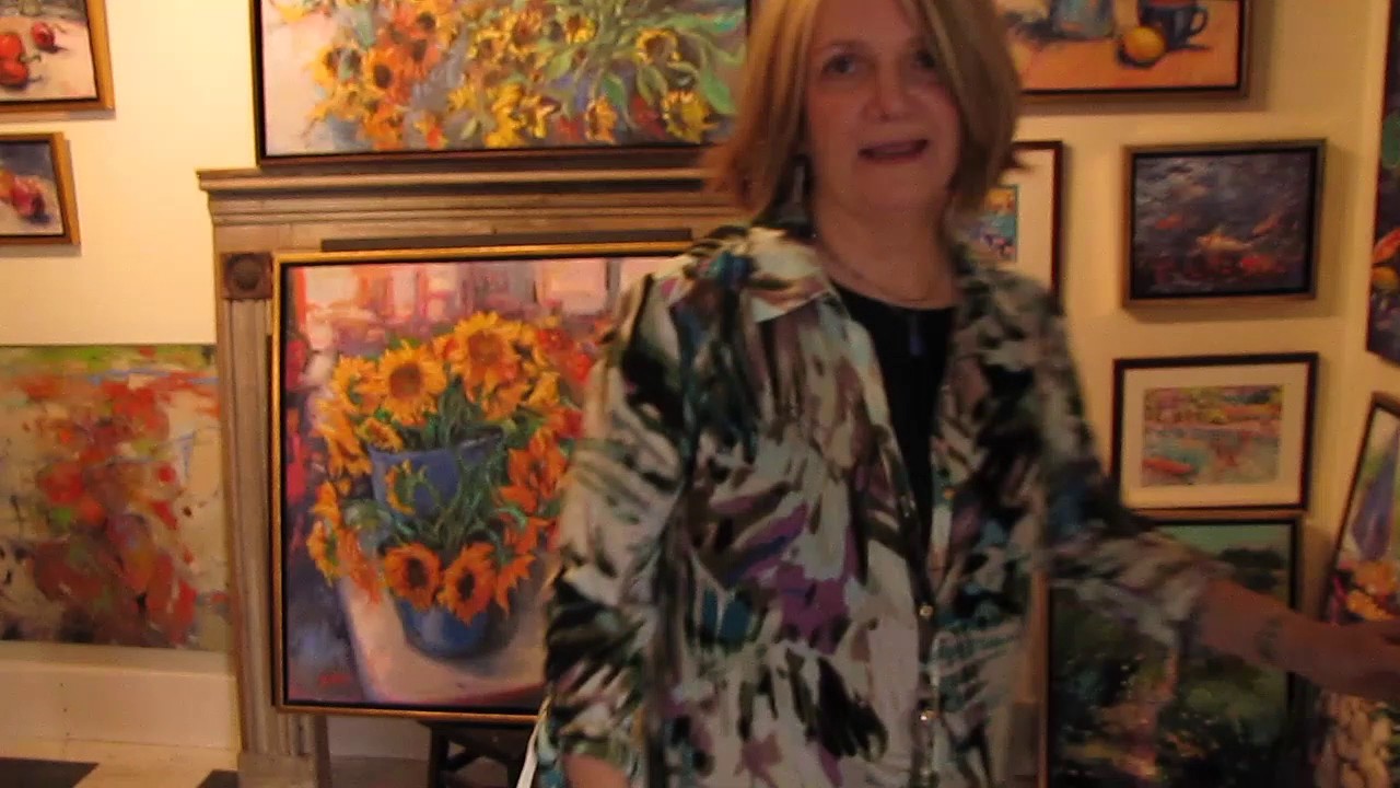 Sally Sutton Open Studio Tour February 25 & 26, 2017 - YouTube