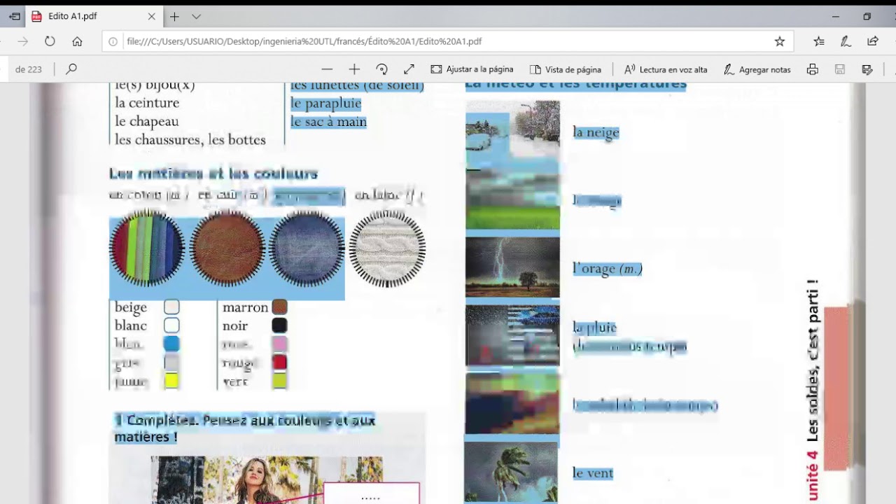 18 Les vêtements, les accesoires et la météo - YouTube