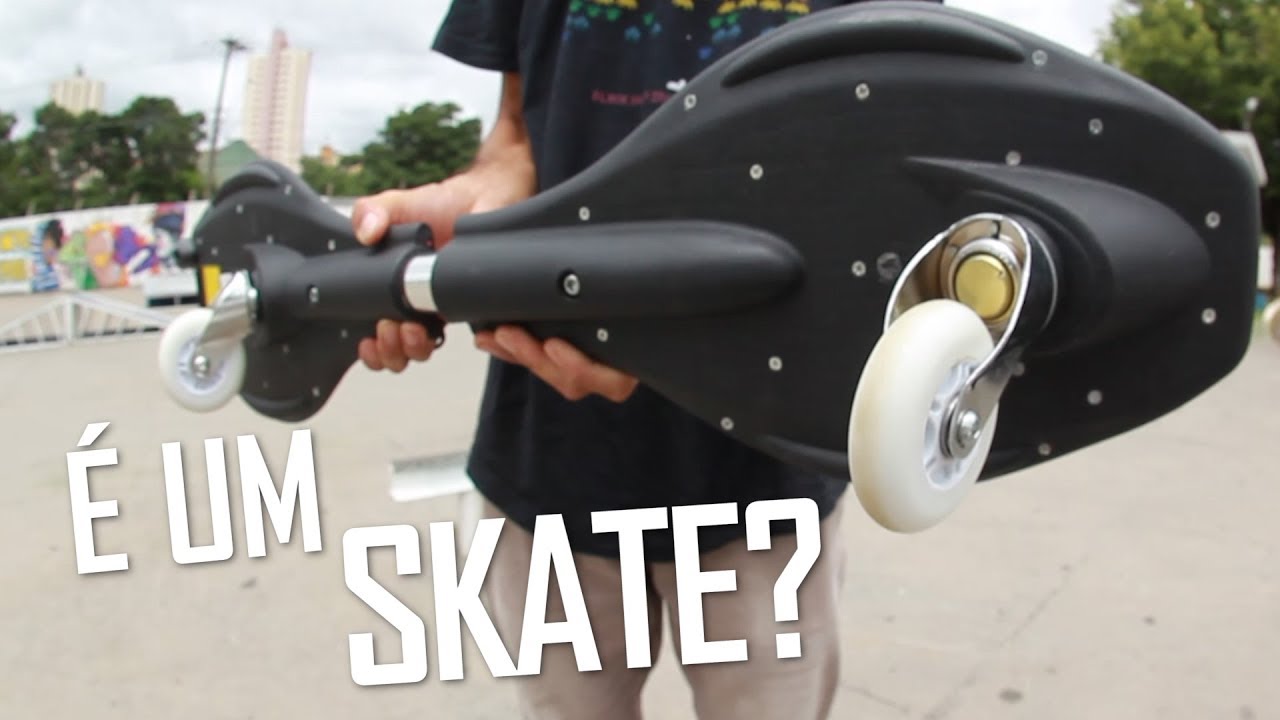 SKATE DE DUAS RODAS (QUEBROU) | LB SKATE - YouTube