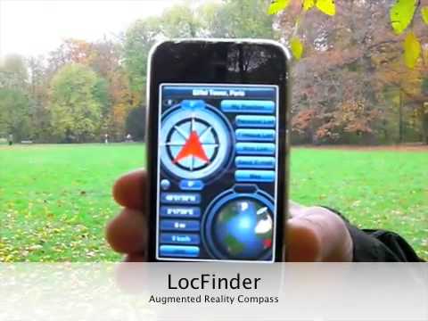 LocFinder - Augmented Reality Compass - YouTube