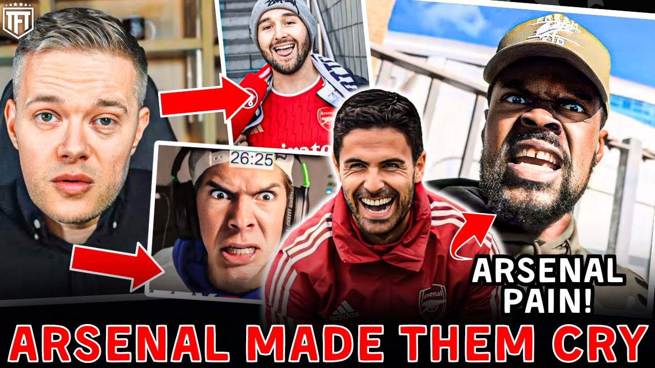 Expressions IN PAIN🤕 Goldbridge Massive ARSENAL TAKE🥲 Spurs FANS ...