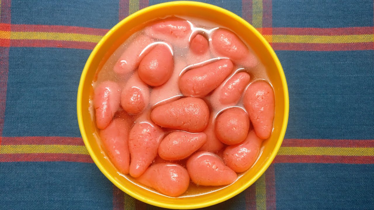 Paneer Jamun | Pink Jamun | Rose Jamun Recipe in Tamil - YouTube