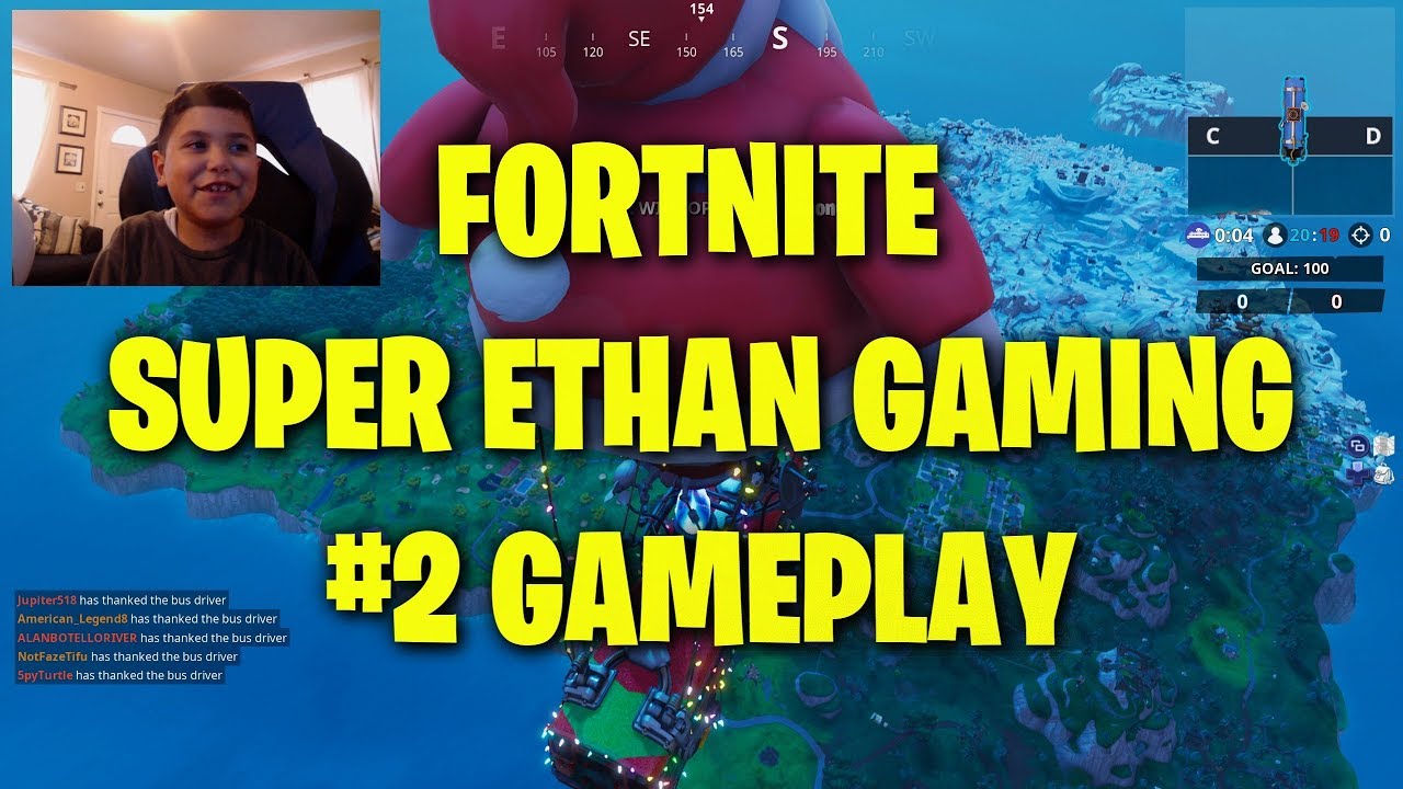 FORTNITE # 2 - SUPER ETHAN GAMING! - YouTube