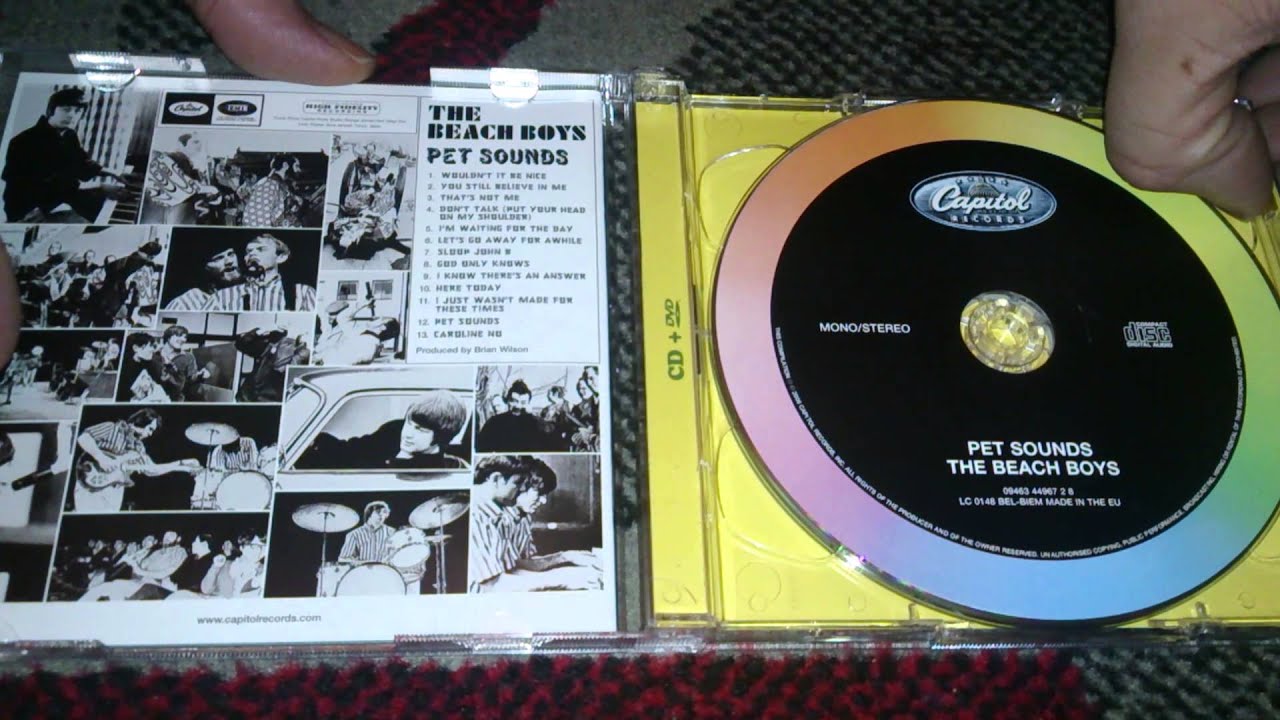 Nostalgiaudio Unboxing The Beach Boys Pet Sounds 40th Anniversary On CD ...