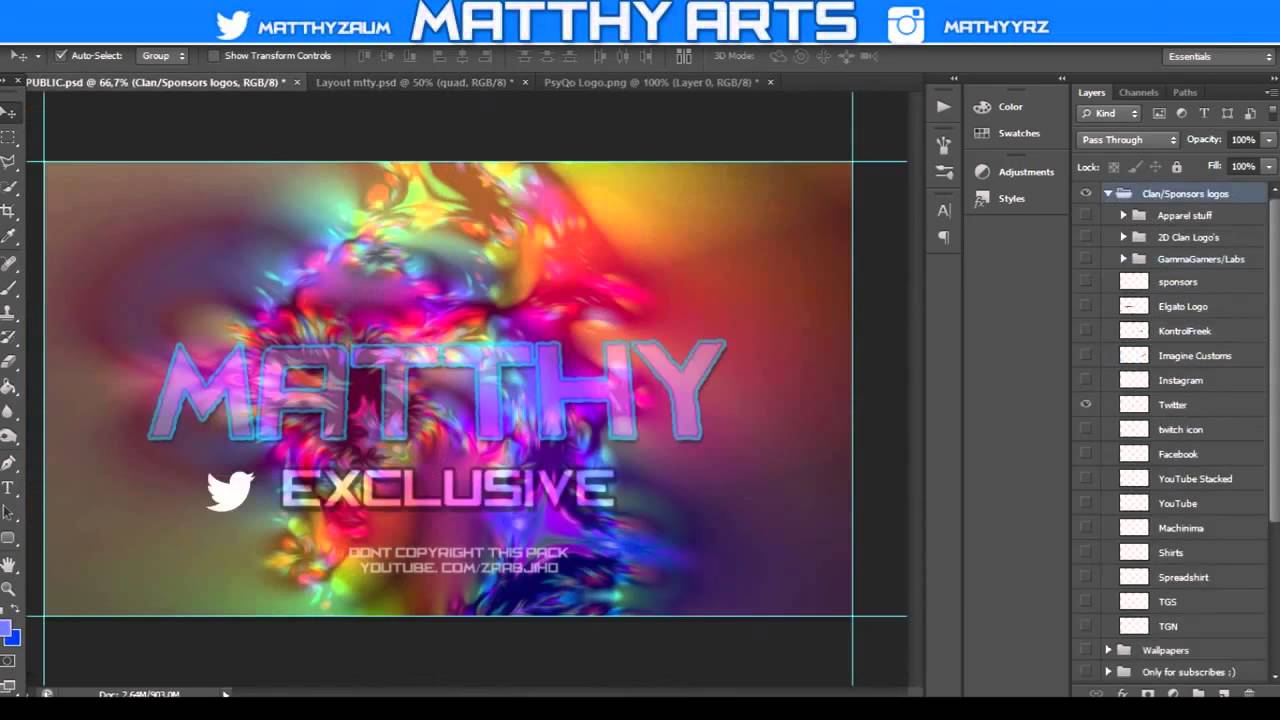 TeamPsyQo "Professional" Banner - by SC Matty - YouTube