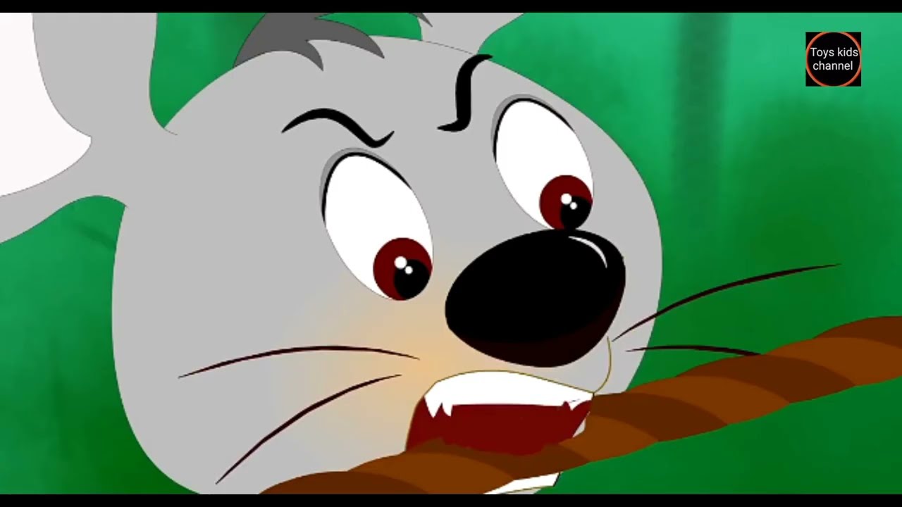 The Lion and Mouse story for kids | The king Lion & Mouse"-Interesting ...