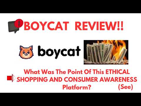 Boycat Review- Do you need this ETHICAL SHOPPING AND CONSUMER AWARENESS Platform?(Do not Use Yet