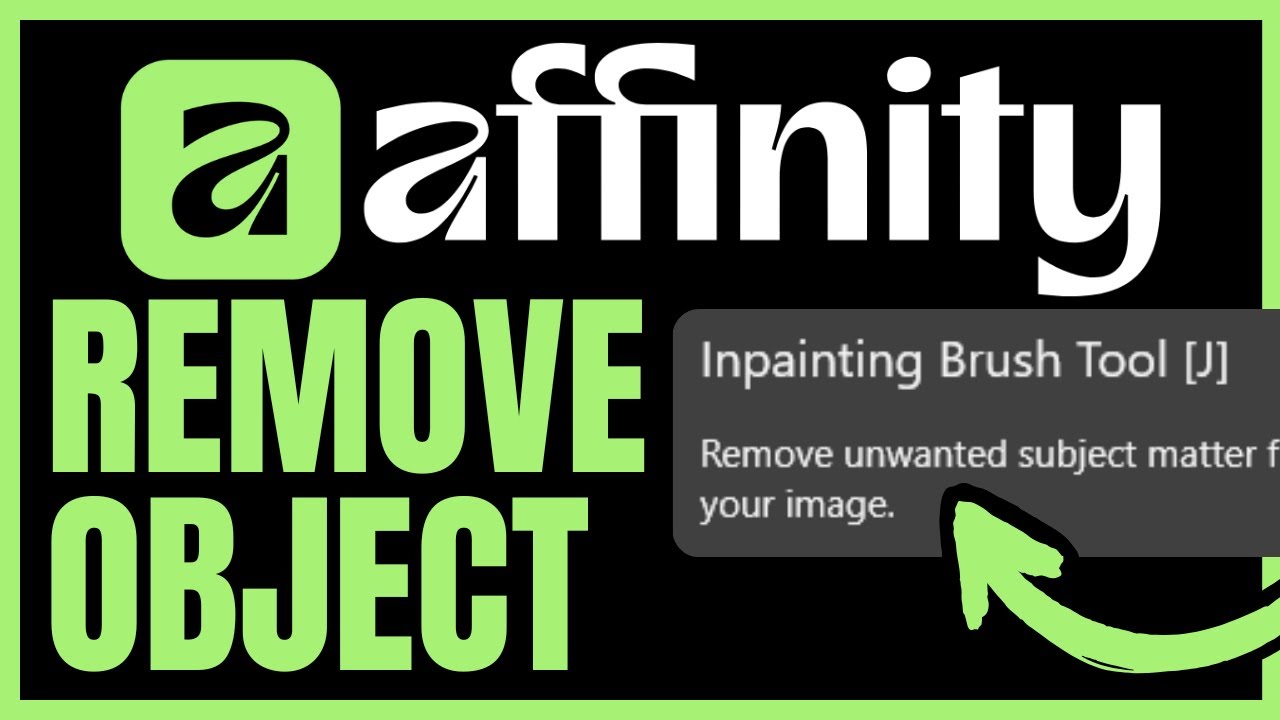 How To REMOVE OBJECT In Affinity (QUICK & EASY) 2026 - YouTube