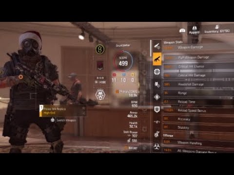 Division 2 AR-Crit Damage Build - YouTube