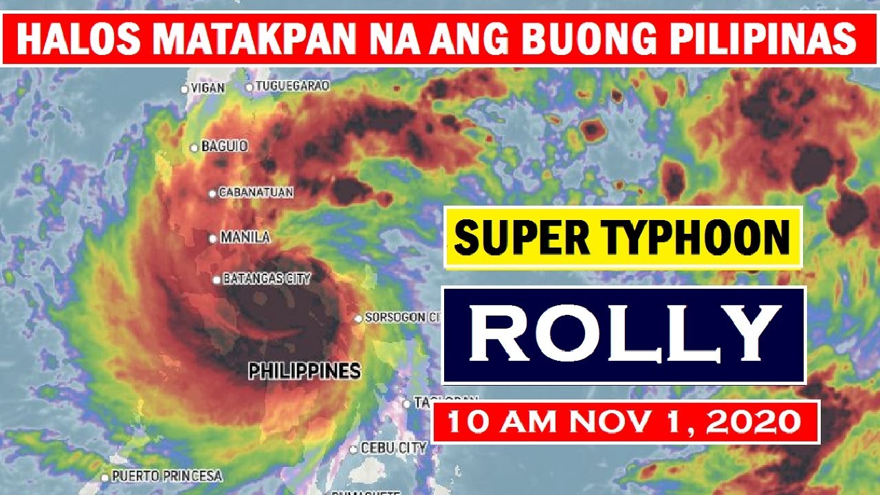 THE MOST POWERFUL STORM EVER TO MAKE LANDFALL | SUPER TYPHOON GONI ...