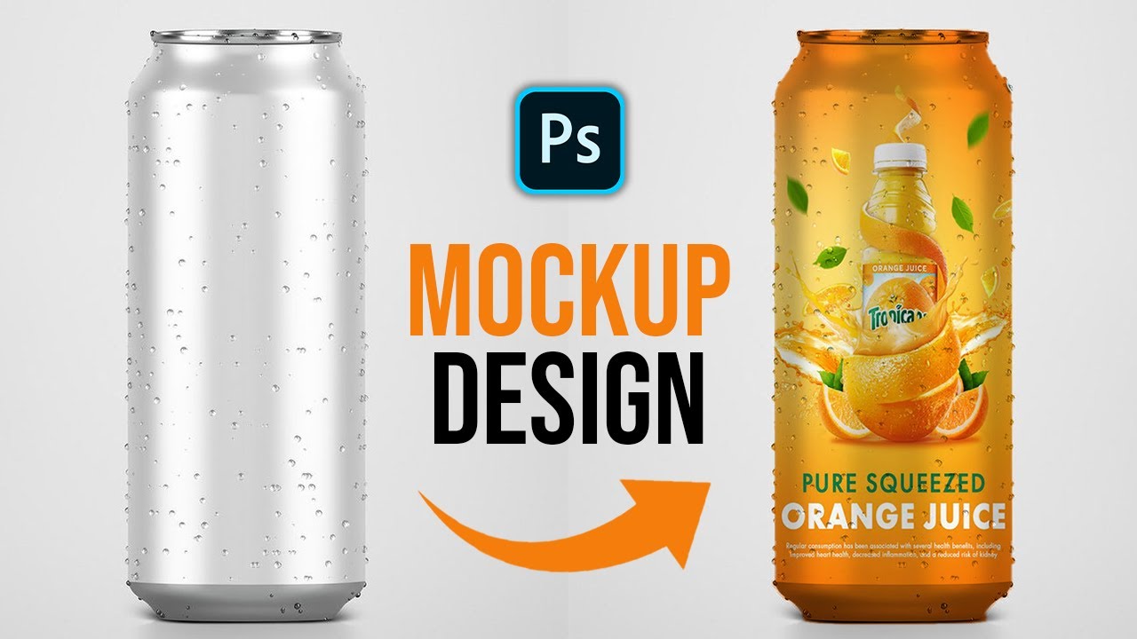 How To Edit Mockup in Photoshop | How To Create Realistic Product ...