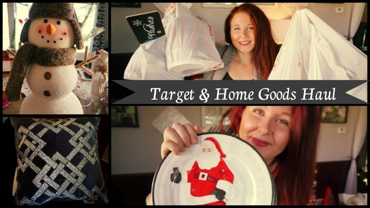 Target & Home Goods Haul - Home Decor - YouTube