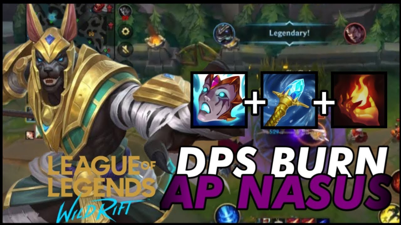 BURN YOUR ENEMIES WITH THIS NASUS BUILD! AP SUPPORT NASUS 🔥🔥 - YouTube