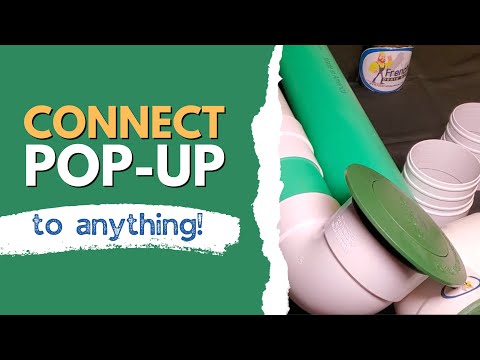 How to Install a Pop-up Emitter to Drainage Pipe DIYers Easiest ...