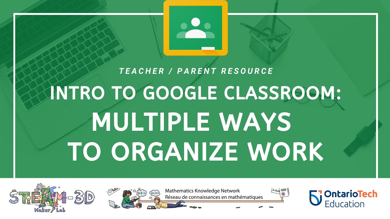 Intro to Google Classroom: Organizational Systems - YouTube