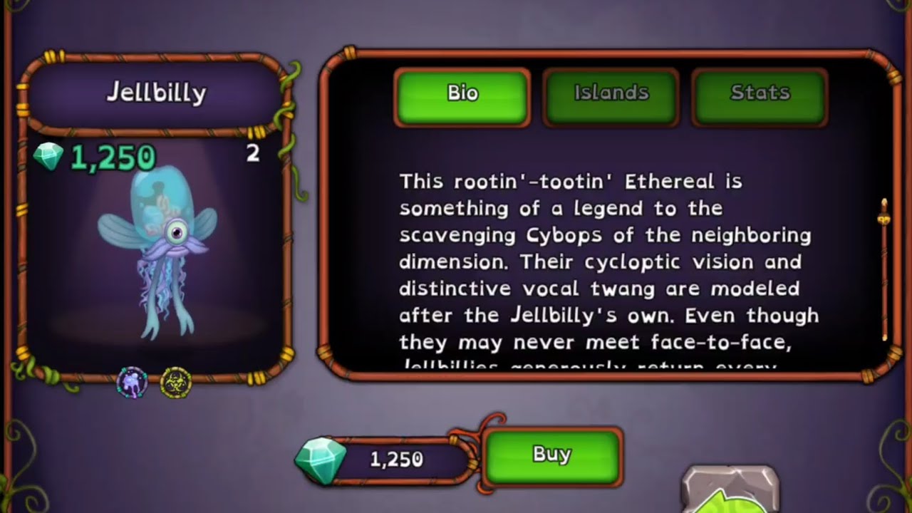 How to get Jellbilly - Ethereal Island (My Singing Monsters 4.1.2 ...