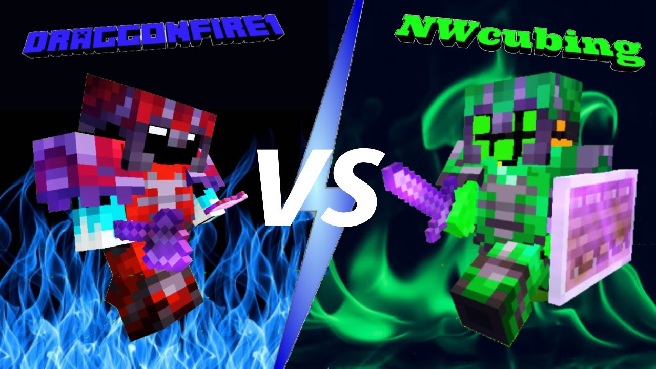 I fought Draggonfire1... | Leekly 1v1s #4 | - YouTube