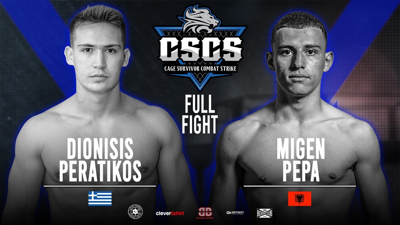 Combat Strike 1: Dionisis Peratikos vs. Migen Pepa Full Fight - YouTube