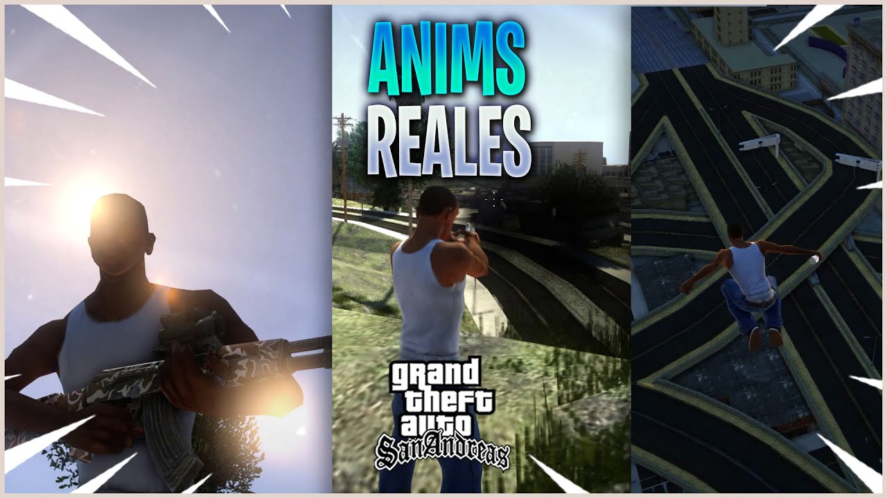 😱 Las MEJORES Animaciones REALISTAS para GTA San Andreas 2021 (SAMP/MTA ...