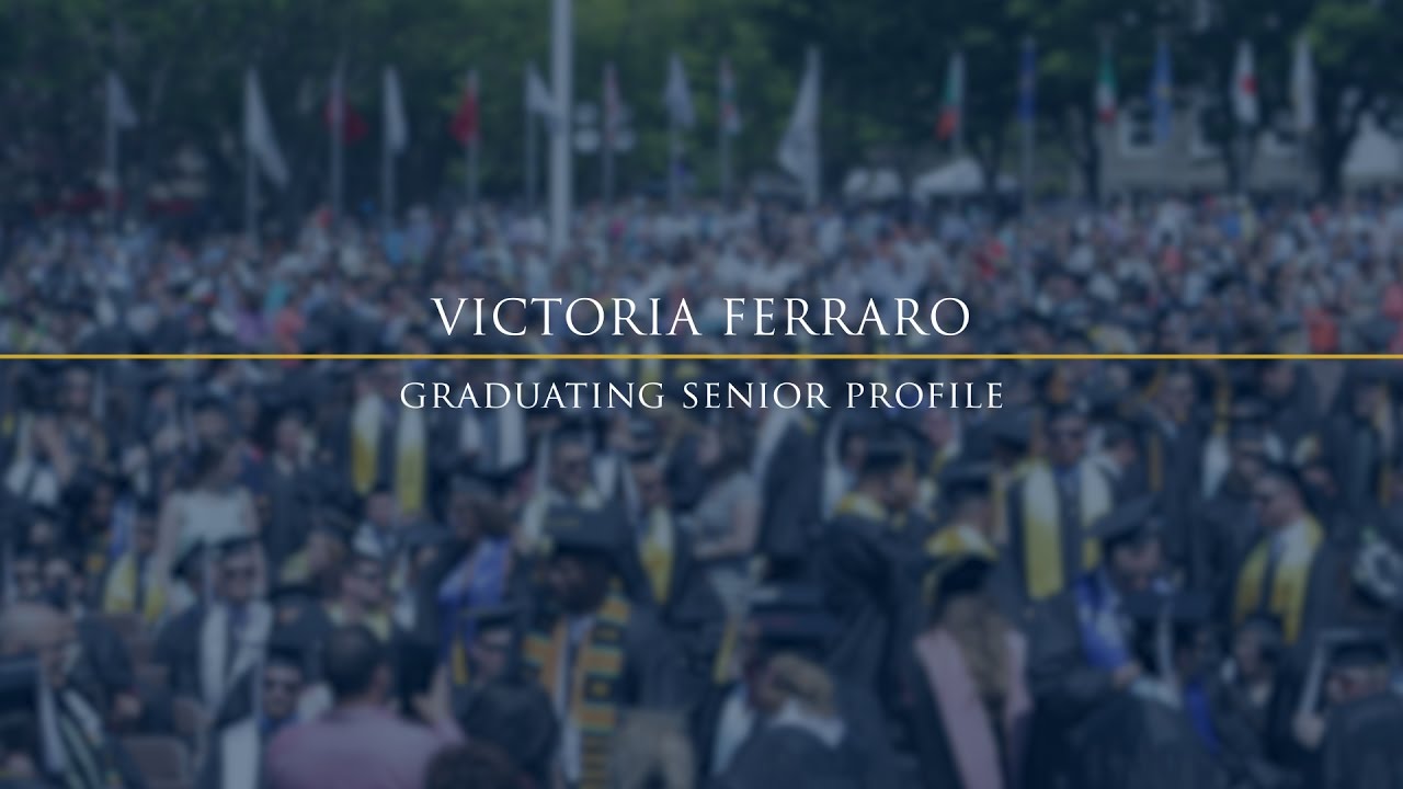 Victoria Ferraro - 2017 Graduating Senior - YouTube