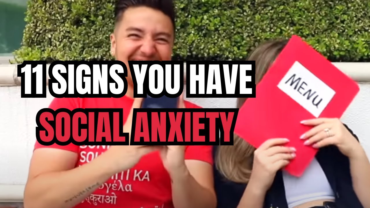 Reacting to 11 Signs of Social Anxiety Comedy Skit - YouTube