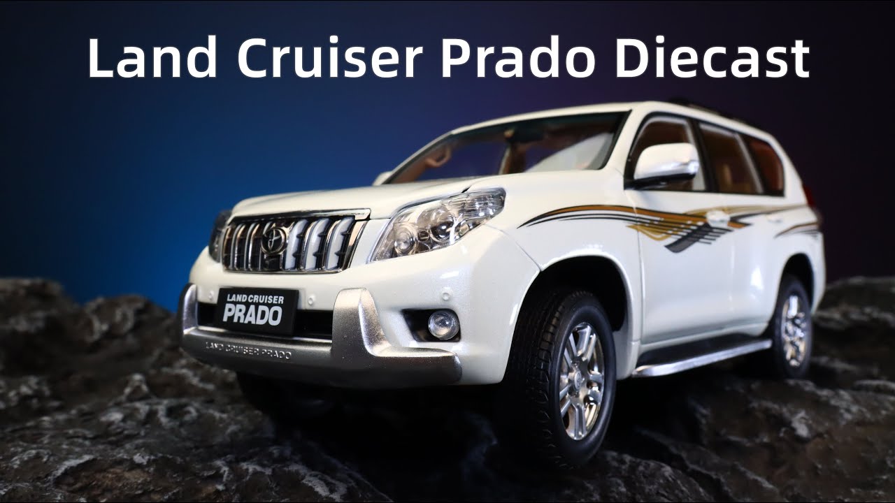 Unboxing a 1:18 Toyota Land Cruiser Prado 2016 Version Original Alloy ...