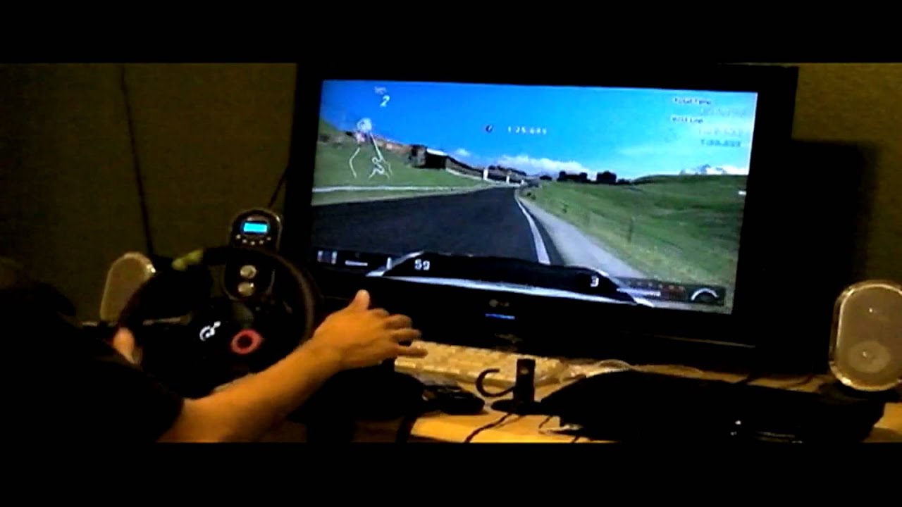Gran Turismo 5 Logitech Driving Force GT Drifting RX-7 FD - YouTube