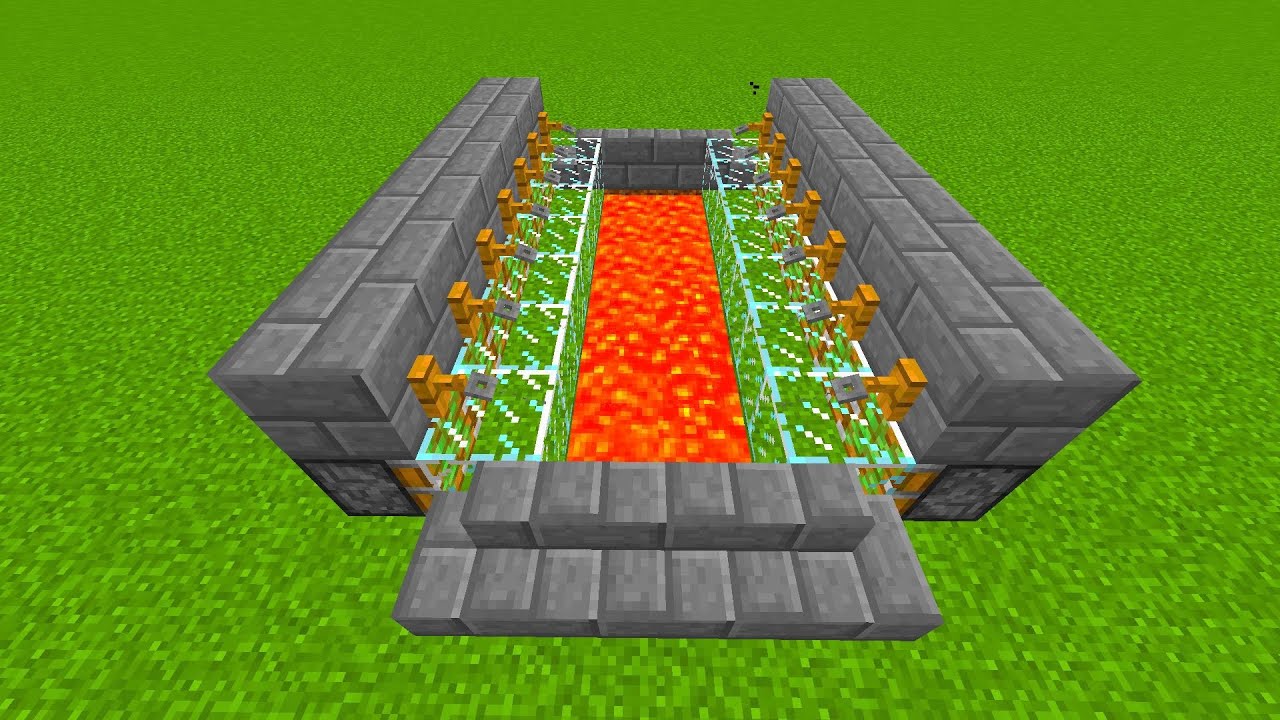 automatic lava bridge - YouTube